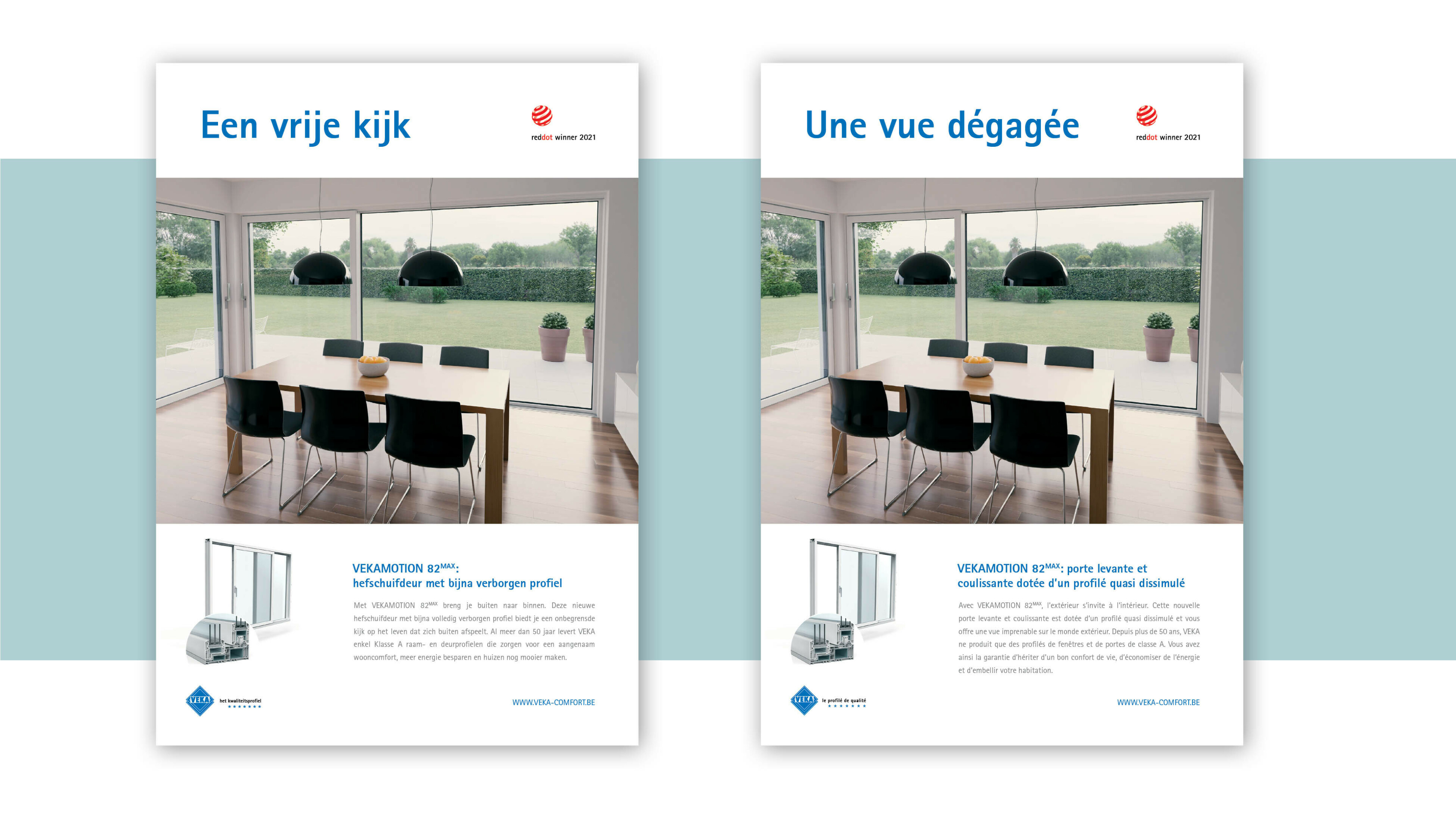 VEKA microsite & social media – Vintage Productions