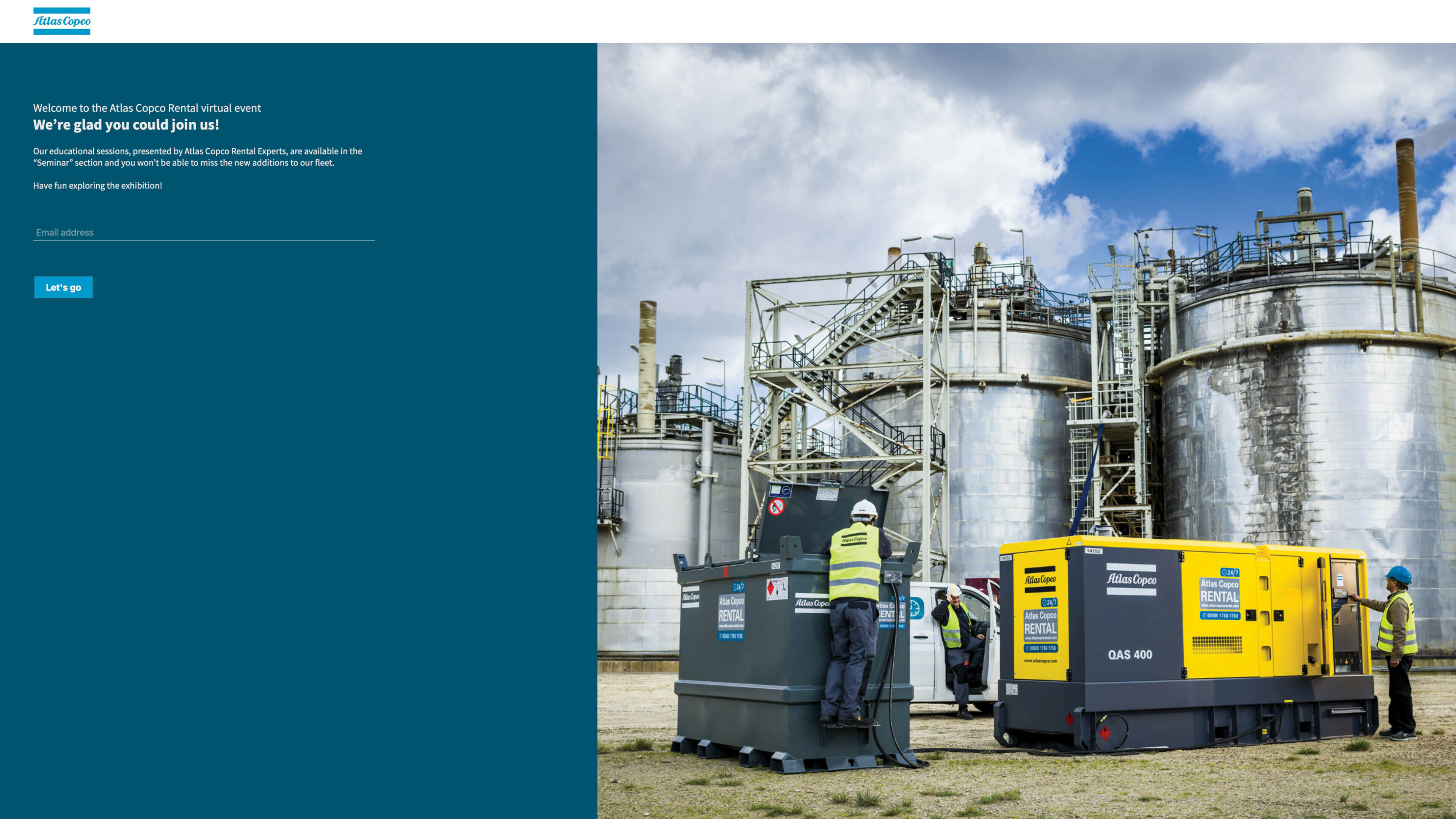 Atlas Copco virtual fairs – Vintage Productions